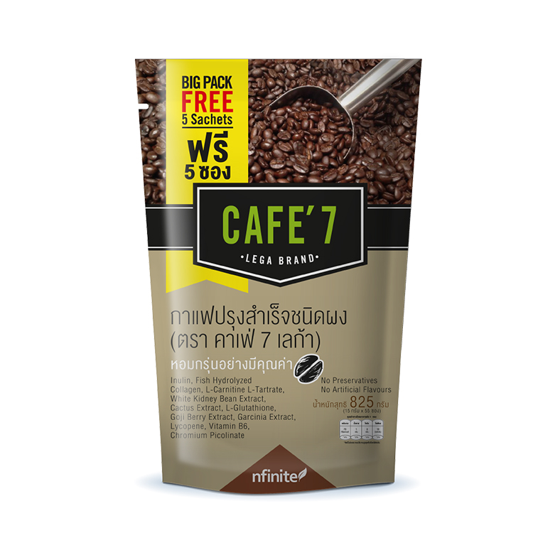 Lega cafe7/Cafe'7 Legacy กาแฟปรุงสำเร็จชนิดผง (แพ็ค 55) : นิโกะ นิโกะ มาร์เก็ต/ตัวแทนจัดซื้อและ ...