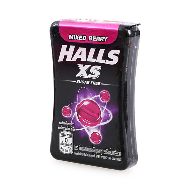 HALLS/호올스 XS 슈가프리 라임 캔디 15g : 니코니코 타이 마켓 / 태국 구매 대행