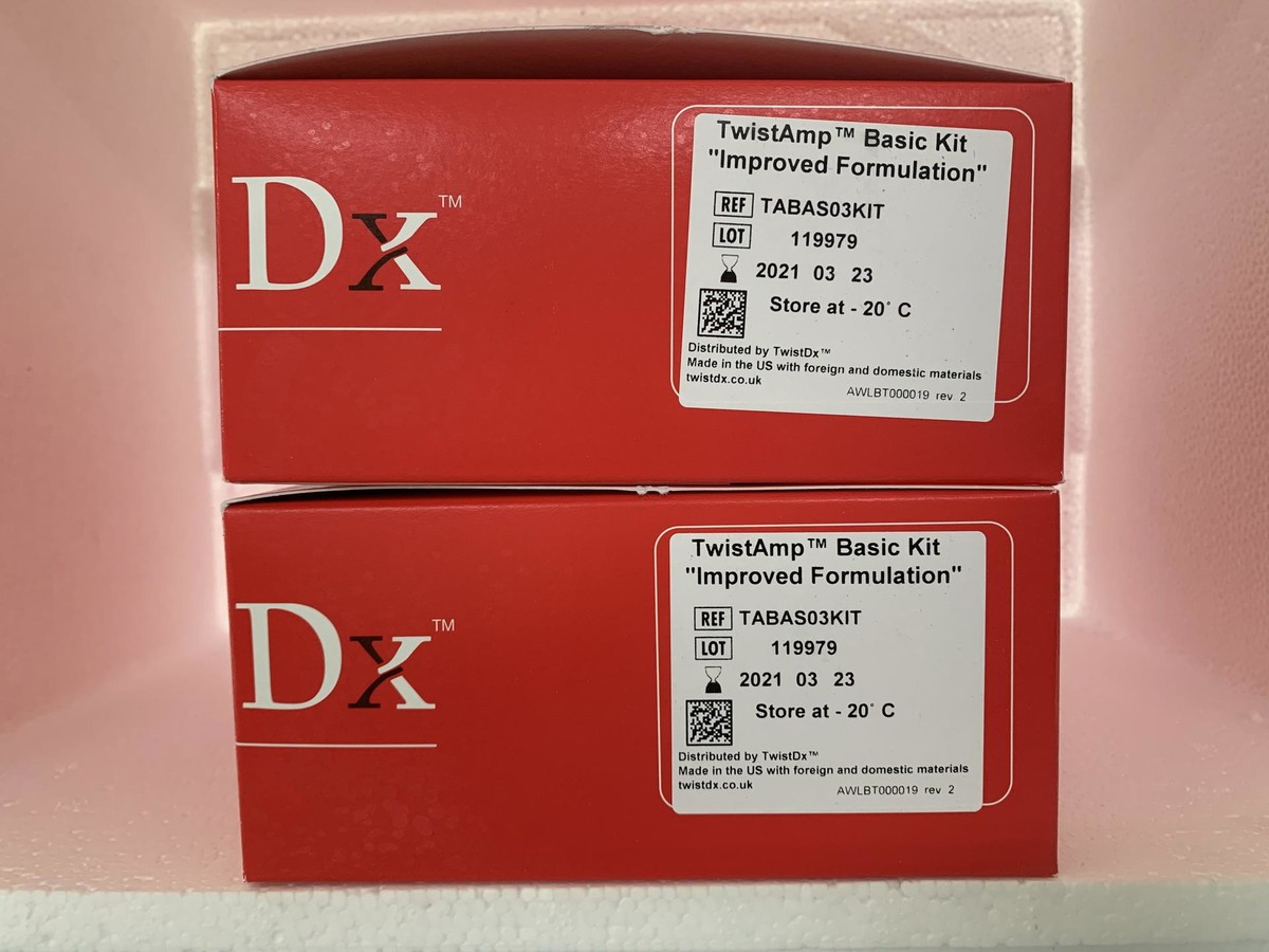 코로나19 극복 세일 : TwistDx사의 TwistAmp RPA Kits : 이앤씨바이오