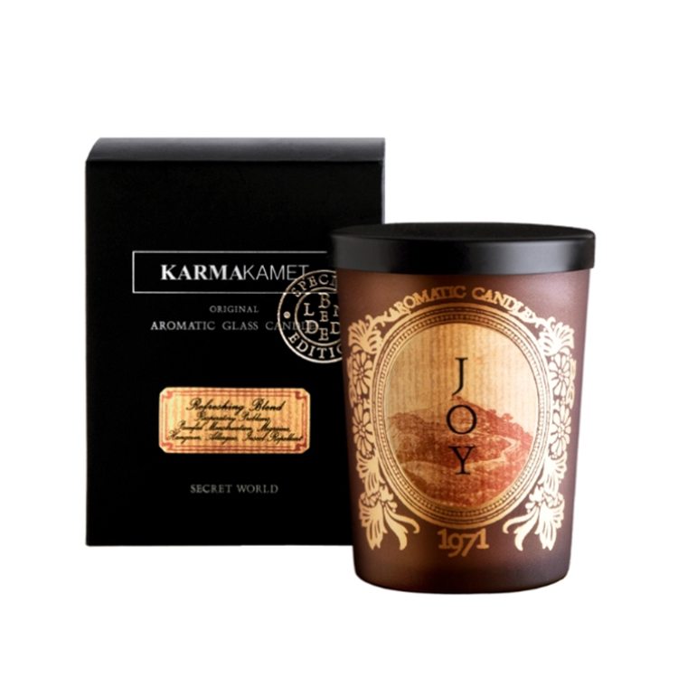 Karmakamet/คามาคาเมต เทียนหอมระเหยกลิ่นดอกไม้และพืชพรรณ 185 กรัม : นิโ ...