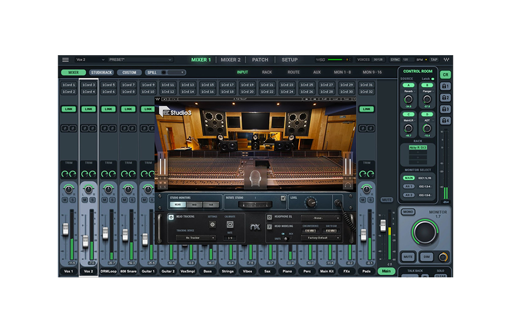 SoundGrid Studio + eMotion ST Mixer : BLS : WAVES Audio