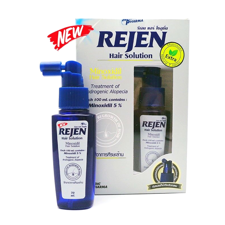 Rejen/รีเจน แฮร์ โซลูชั่น ลดผมร่วง ศีรษะล้าน 70ml : นิโกะ นิโกะ ...