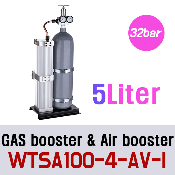 WTSA100-4-AV-I-5L Gas booster unit with Tank Air booster unit with Tank ...
