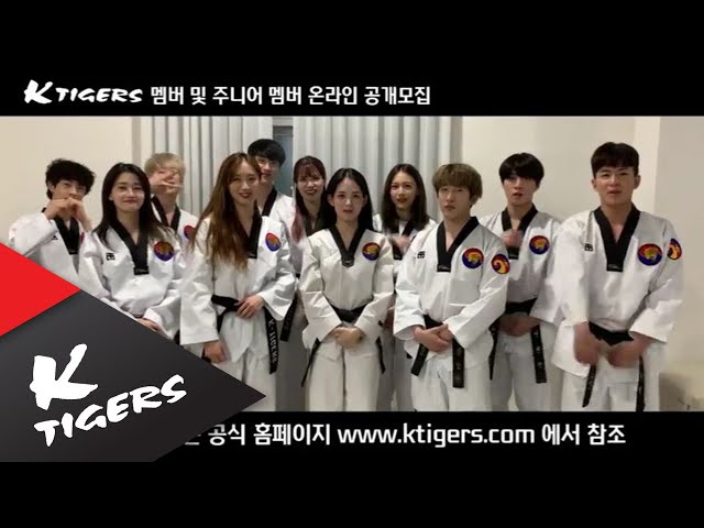 2020 K타이거즈 단원모집 : K-TIGERS CO.,LTD.