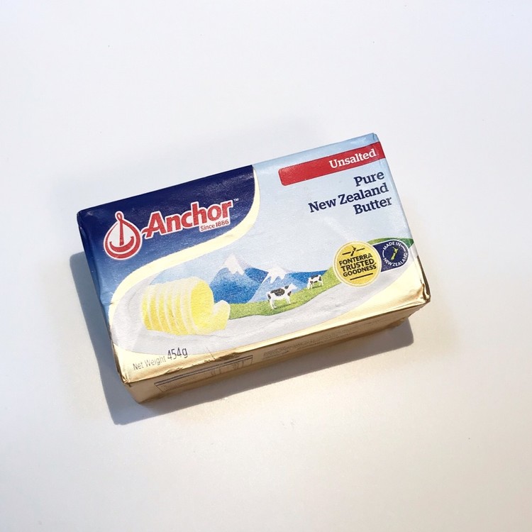 Anchor Unsalted Pure New Zealand BUTTER : bataviamart