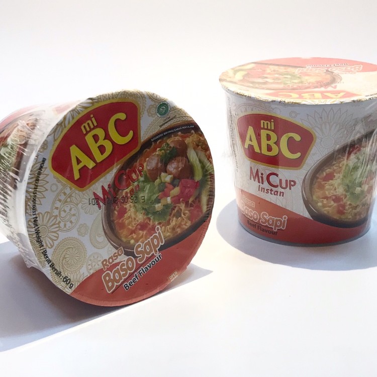 ABC Mi Cup Instan Rasa Baso Sapi : bataviamart