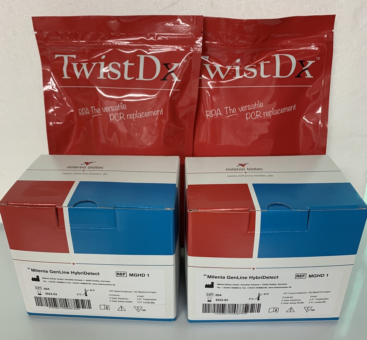 코로나19 극복 2차 세일 : TwistAmp RPA Kits plus Milenia HybriDetect 1, PCRD etc ...