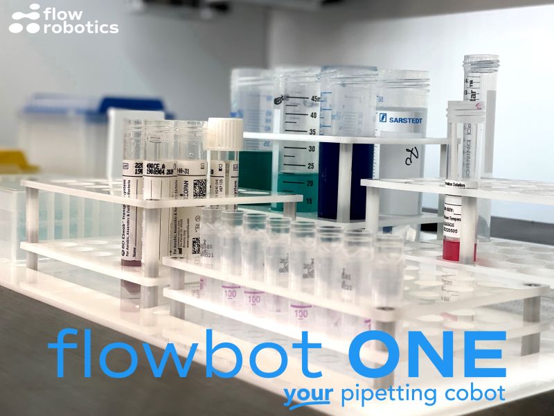 The flexibility of the pipetting cobot flowbot ONE : 이앤씨바이오