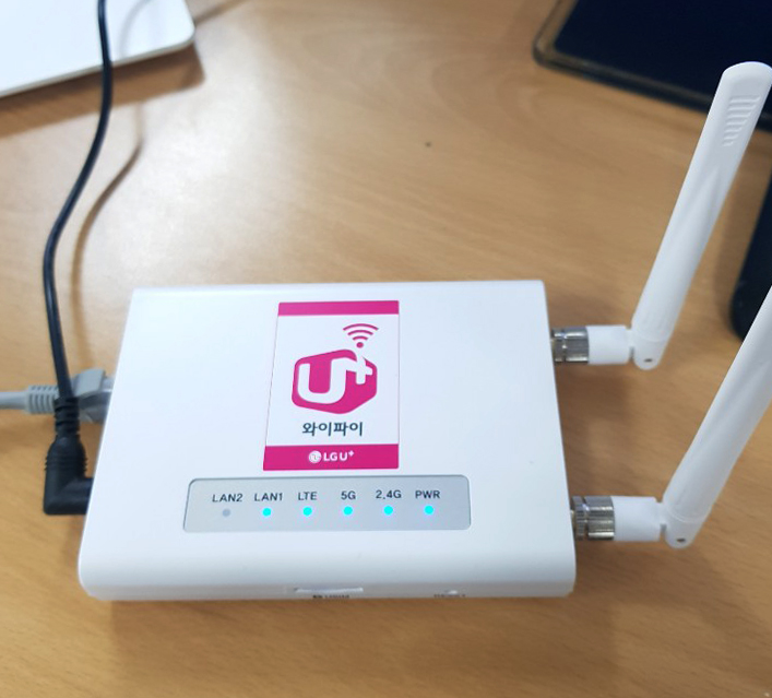 엘지유플러스 와이파이 지원형 LTE라우터 리뷰 : LG U+ 1위 엑티브아이티 무선통신
