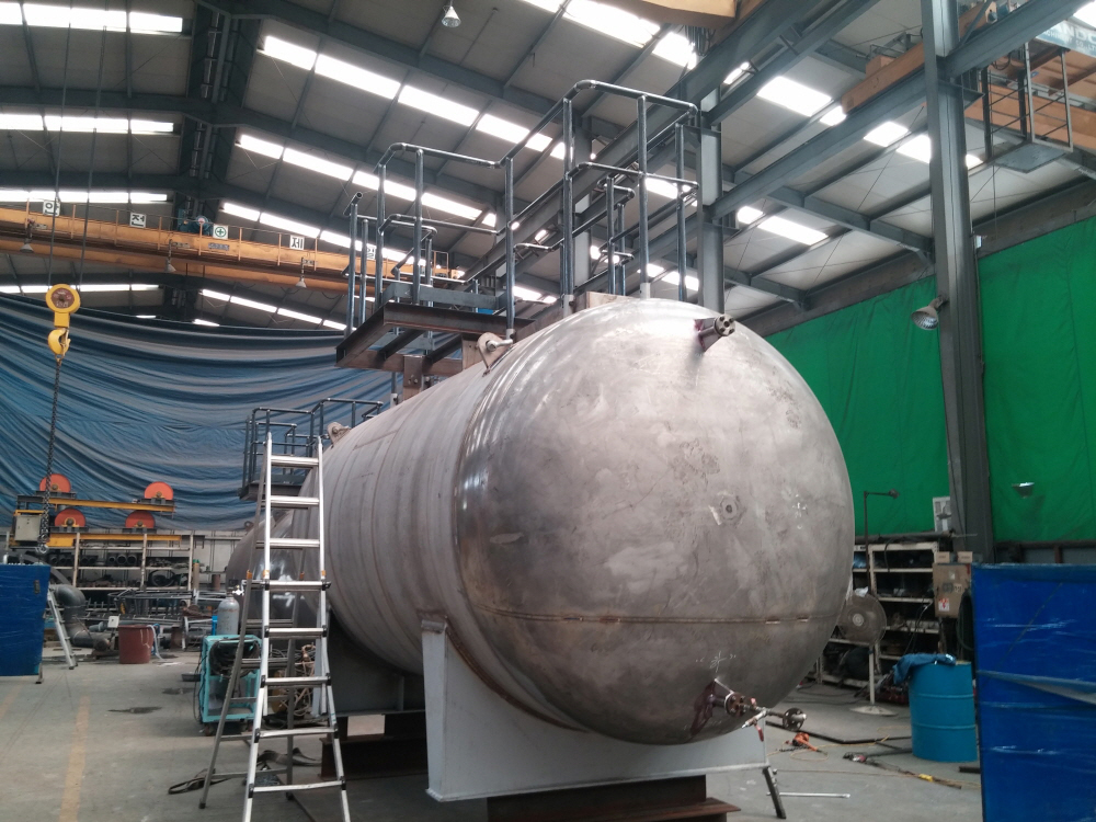 PUK-PYEONG-THERMAL-POWER-PLANT-POTABLE-WATER-TANK : 우정플랜트 pressur vessel