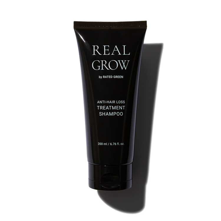 REAL GROW anti hair loss treatment shampoo (200ml / 6.76 fl. oz ...
