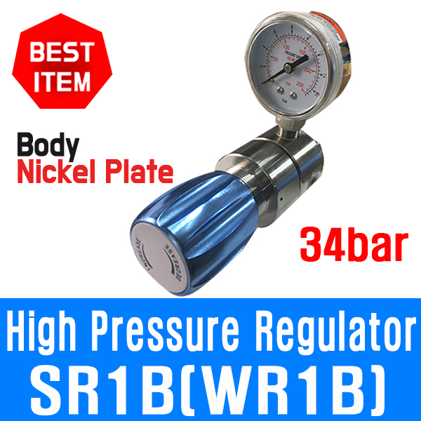 SR1B(WR1B) Nickel plate, High pressure regulator Nickel plate,고압 레귤레이터 ...