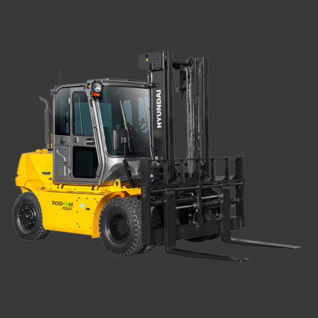 7톤 현대 좌식 디젤 중형지게차 70D-9H : HD현대지게차-직영센터