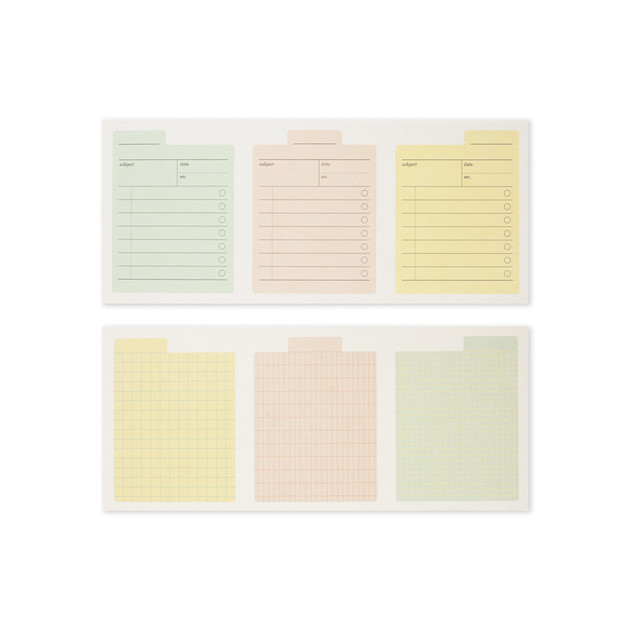 Archiving memo pad _ check,grid : gongjang