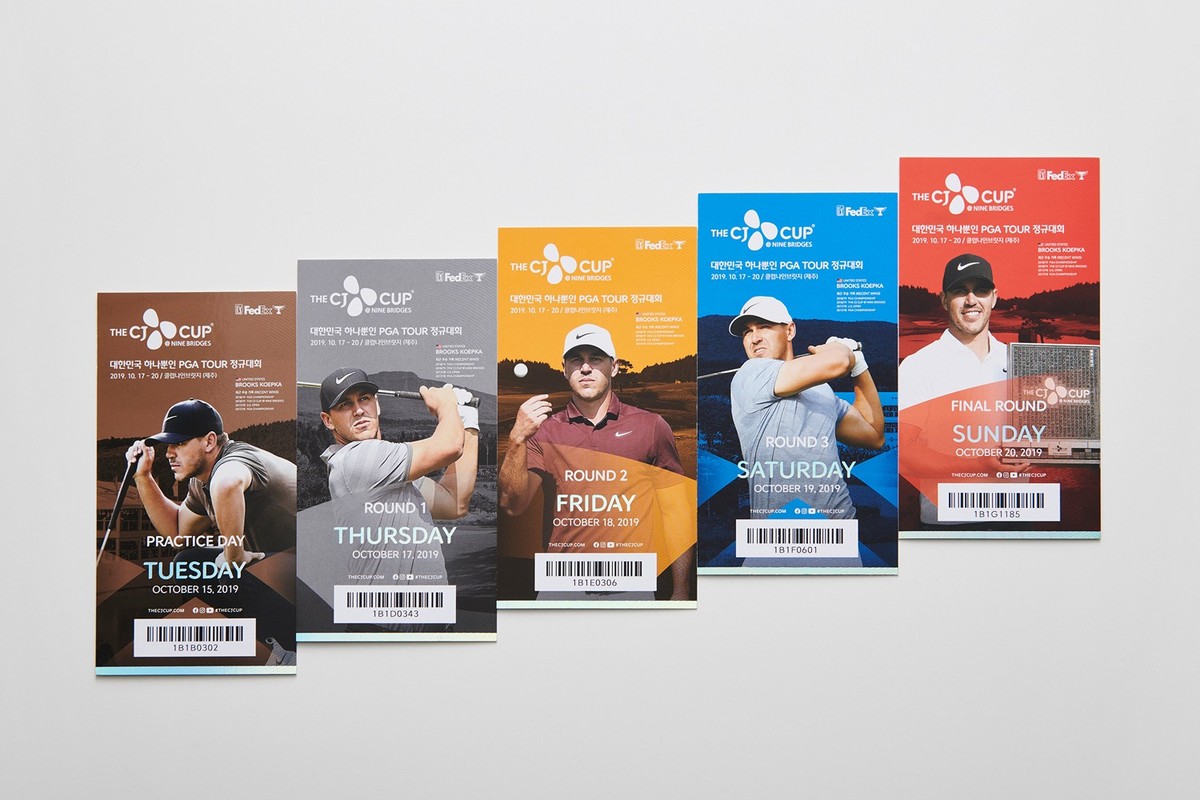 2019 CJ CUP Key Visual : VBstudio