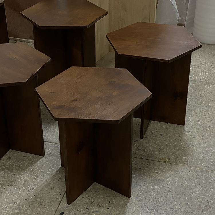 HEXAGON STOOL (도토리) : WHAT YOU LOVE