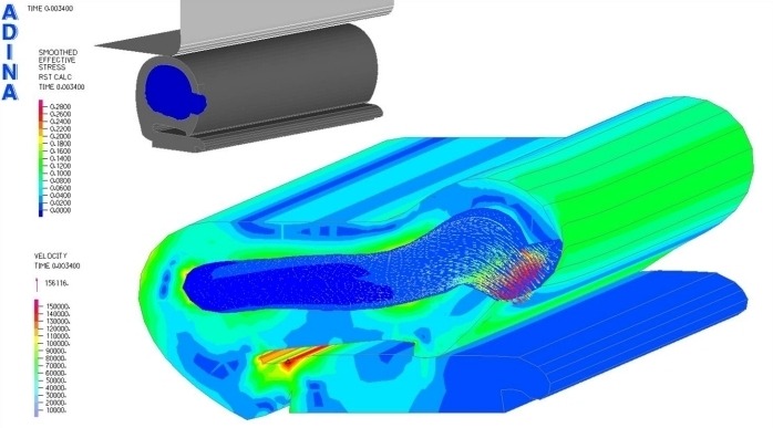 ADINA-FSI를 이용한 자동차 도어 셀 해석 : ableMAX
