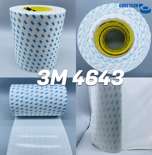 3M 4643 백색아크릴폼양면 사진정보 : (주)코어텍