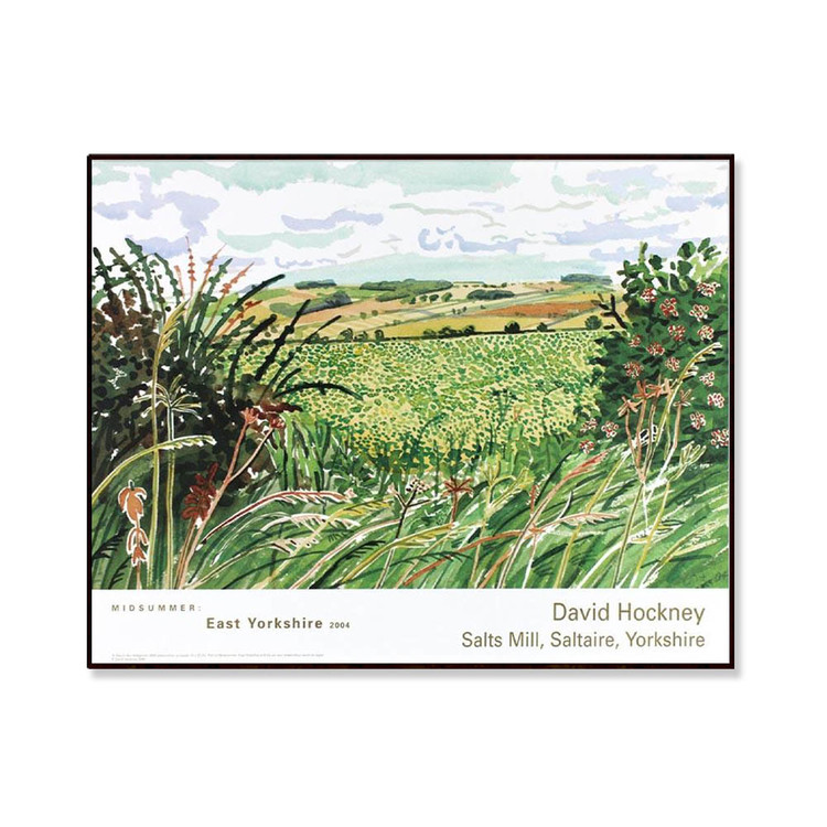 데이비드 호크니 David Hockney - Midsummer: East Yorkshire (액자 포함) : JARI ...