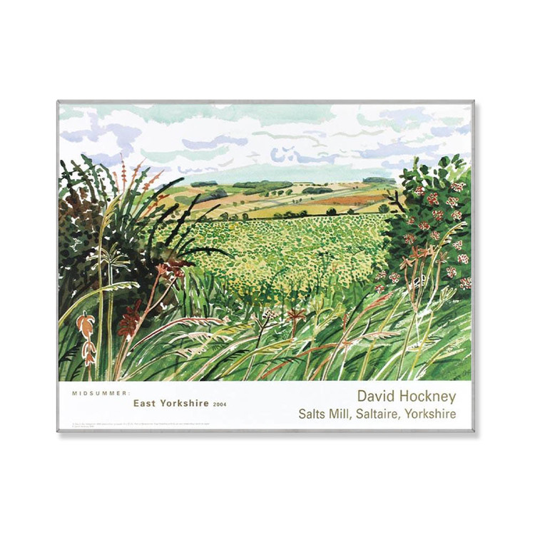 데이비드 호크니 David Hockney - Midsummer: East Yorkshire (액자 포함) : JARI ...
