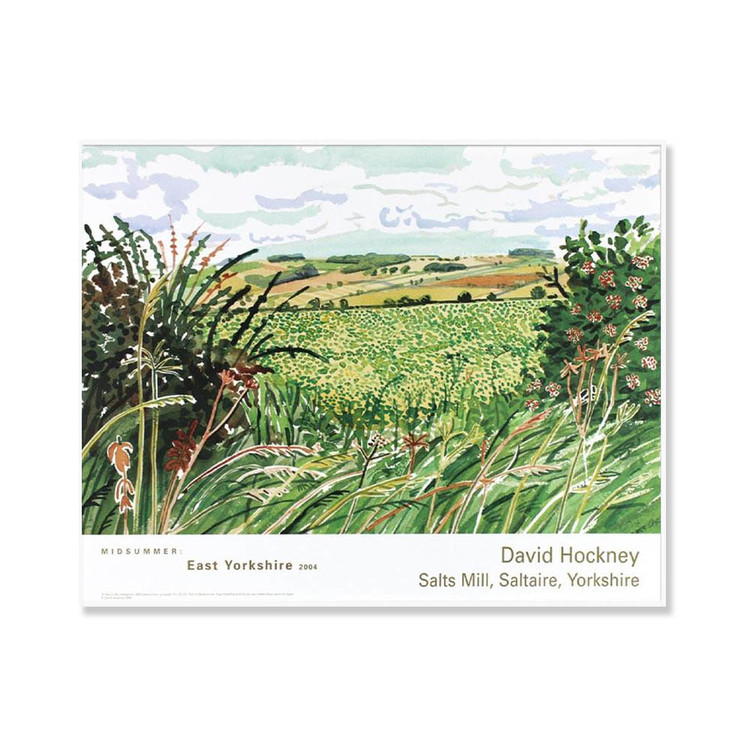 데이비드 호크니 David Hockney - Midsummer: East Yorkshire (액자 포함) : JARI ...