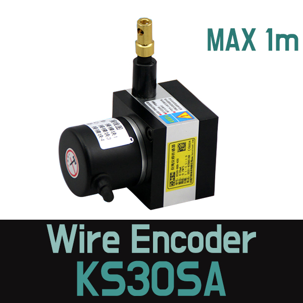(KS30SA, 0~1m) Analog,Draw Wire Displacement Sensor Wire Potencial ...