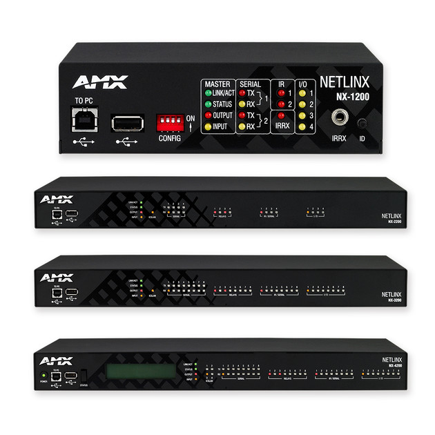 AMX NETLINX(NX) Series: 네트워크 기반의 Seamless 전송으로 순간을 놓치지 않는다 : avmix NEWS