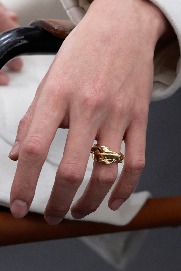 deep crease ring(gold) : SENSE OPTIC