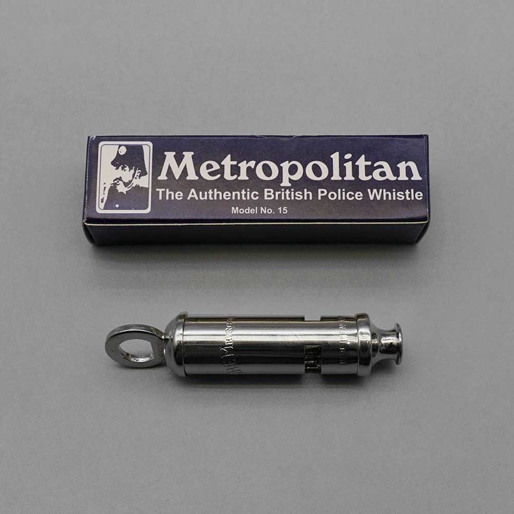 METROPOLITAN POLICE WHISTLE(NI)_UK : kinder & gentler