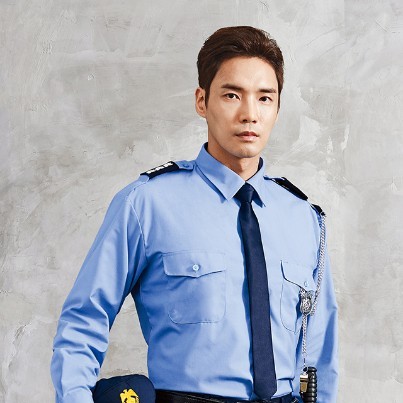 TB-191J 경비복 셔츠 - 방한용 남성/여성 작업근무복의 반도체방진복,가을작업복,겨울작업잠바,작업복도매,파주작업복 를 대량주문제작