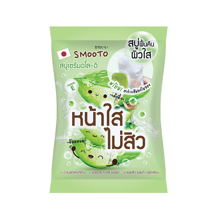 smooto/สมูทโตะ สบู่เซรั่มอโลเวล่า 60 กรัม : นิโกะ นิโกะ มาร์เก็ต/ตัวแทน ...