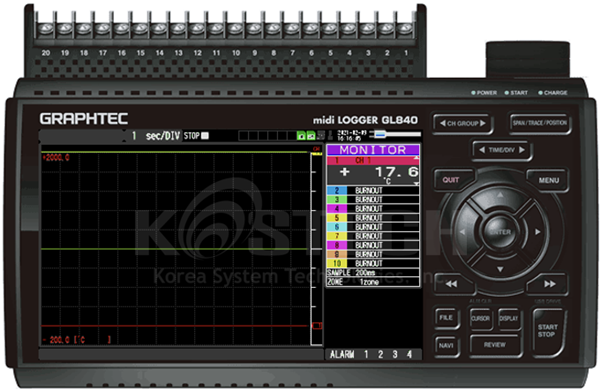 GL840, APS, window에서 확인가능한 파일(GBD or CSV) : KOSTECH FAQ