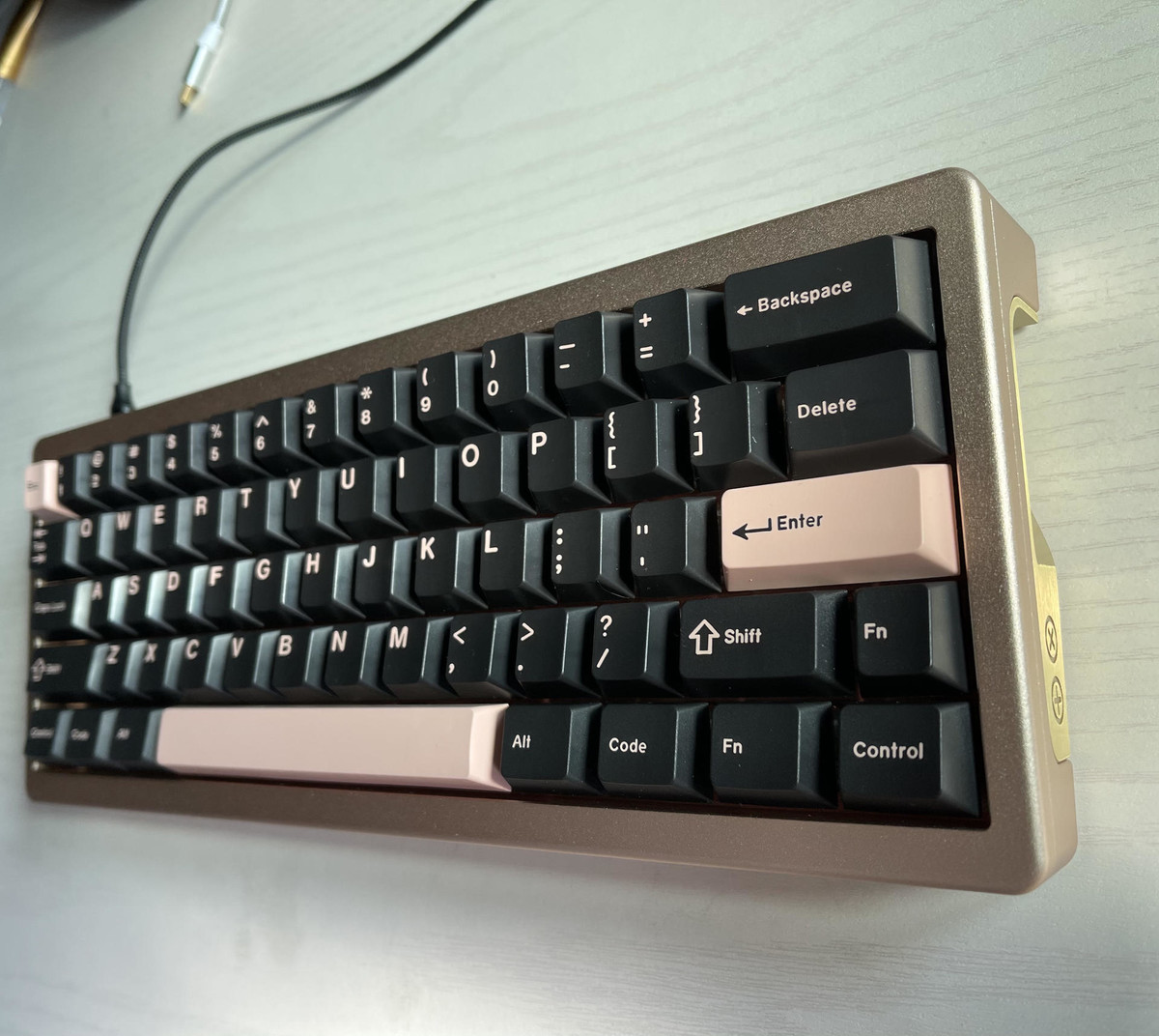 Tx60v2 gold : TX Keyboard