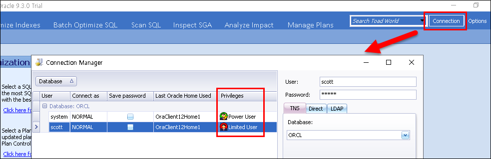 [Quest SQL Optimizer for Oracle] 기능별로 필요한 추가 DB권한 : 토드 활용 TIP | 토드 커뮤니티 | Toad Community