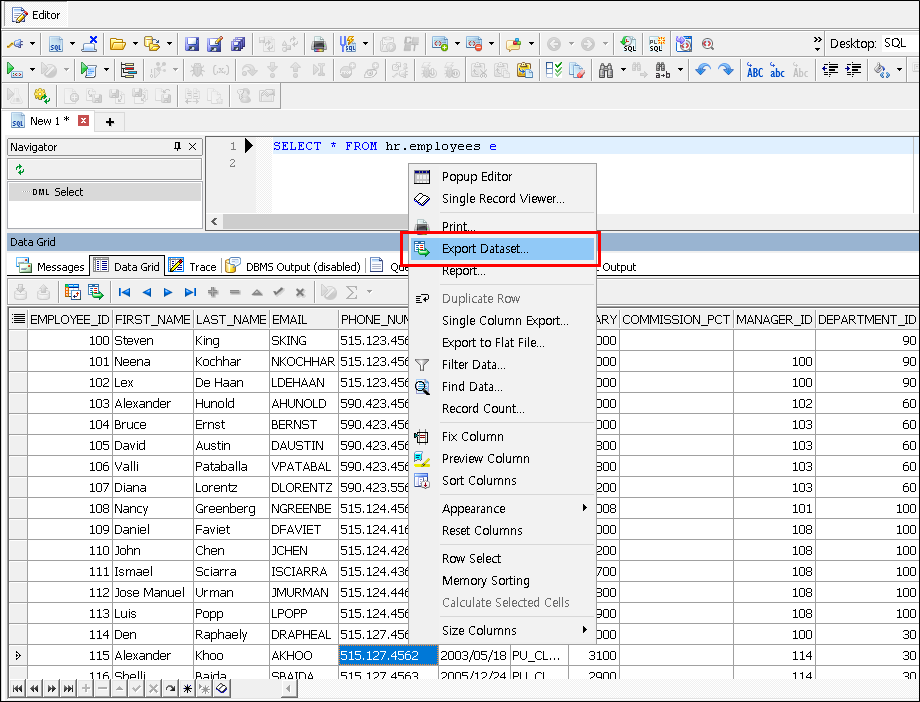 [Toad for Oracle] SELECT 결과를 저장할 때 파일명 설정 : 토드 활용 TIP | 토드 커뮤니티 | Toad ...