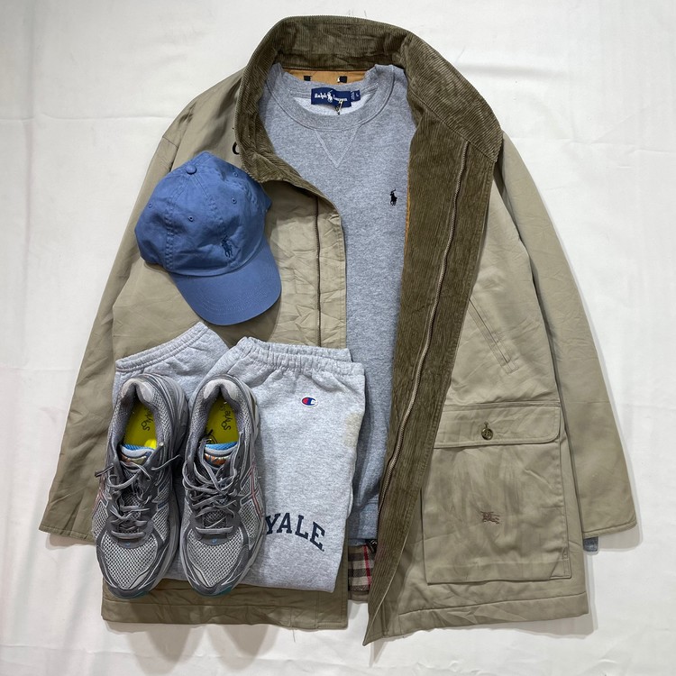 90s Burberry Hunting Jacket (110) : OLDCOMPANY(올드컴퍼니)