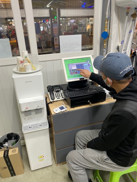 [하나시스 HIT포스, SMT-T226] 서울 은평구 '맛있는 집' 이카드밴 포스 및 카드단말기 설치 완료하였습니다. : 이카드밴(주)