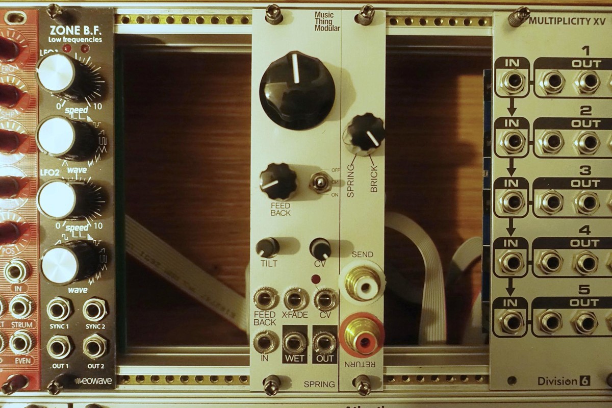 [판매완료] Music Thing Modular - Spring Reverb MKll 풀세트 판매합니다. : 옥토모 OCTOMO