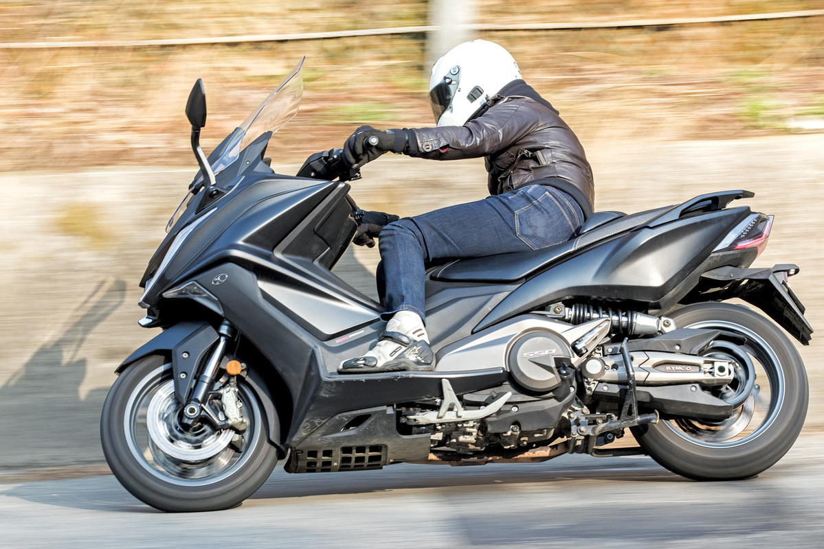 시승_KYMCO AK550 : 한국이륜차신문