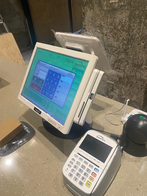 [하나시스 HIT포스, SMT-T226] 서울 중구 'IN EAT' 이카드밴 포스 및 카드단말기 설치 완료하였습니다. : 이카드밴(주)