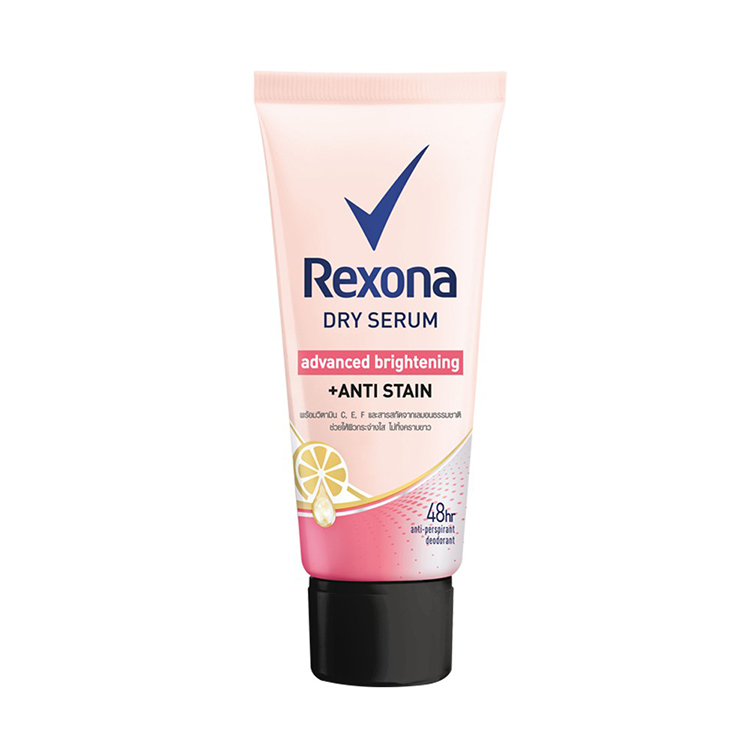Rexona/เรโซนา แอดวานซ์ ไบรท์เทนนิ่ง แอนตี้สเตน ดราย เซรั่ม 50ml : นิโกะ ...