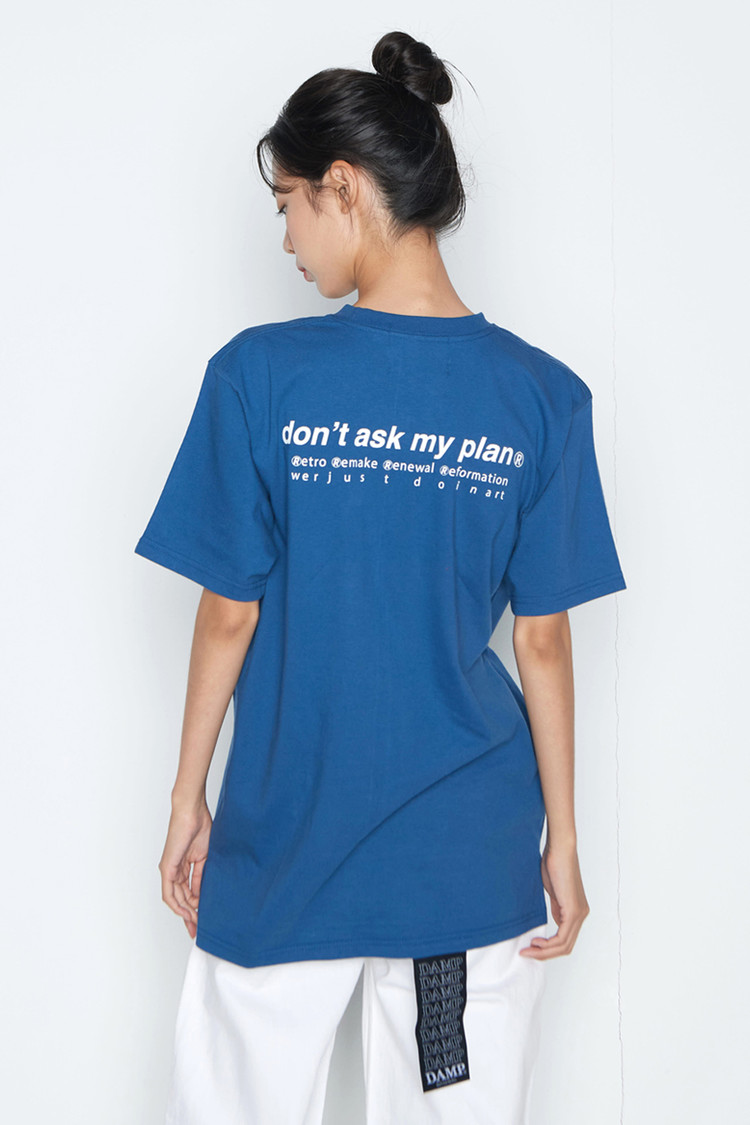 DAMP RRRR TEE_NAVY : 모티브이펙트 | DAMP, OGOH