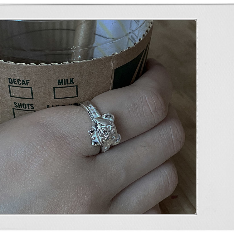 teddy bear ring ⎜ 테디베어 링 ( 4 color ) : 타이니바이트 tinybite -핸드메이드 주얼리