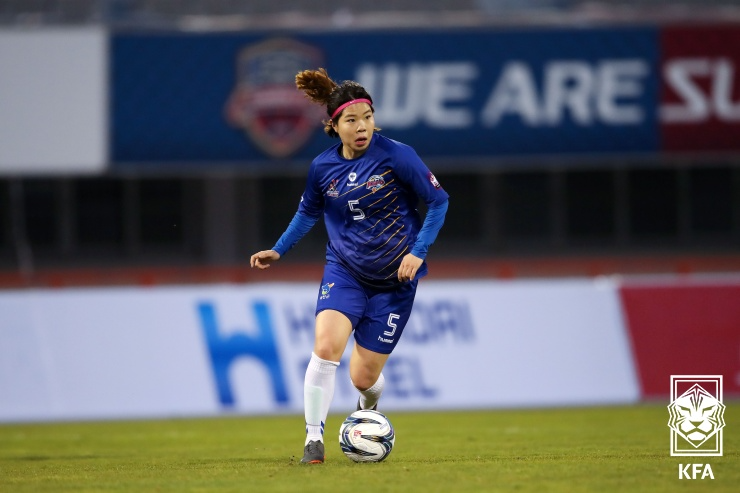 '유관중 전환' WK리그...화천KSPO, 수원도시공사에 4-2 승 : KWFF