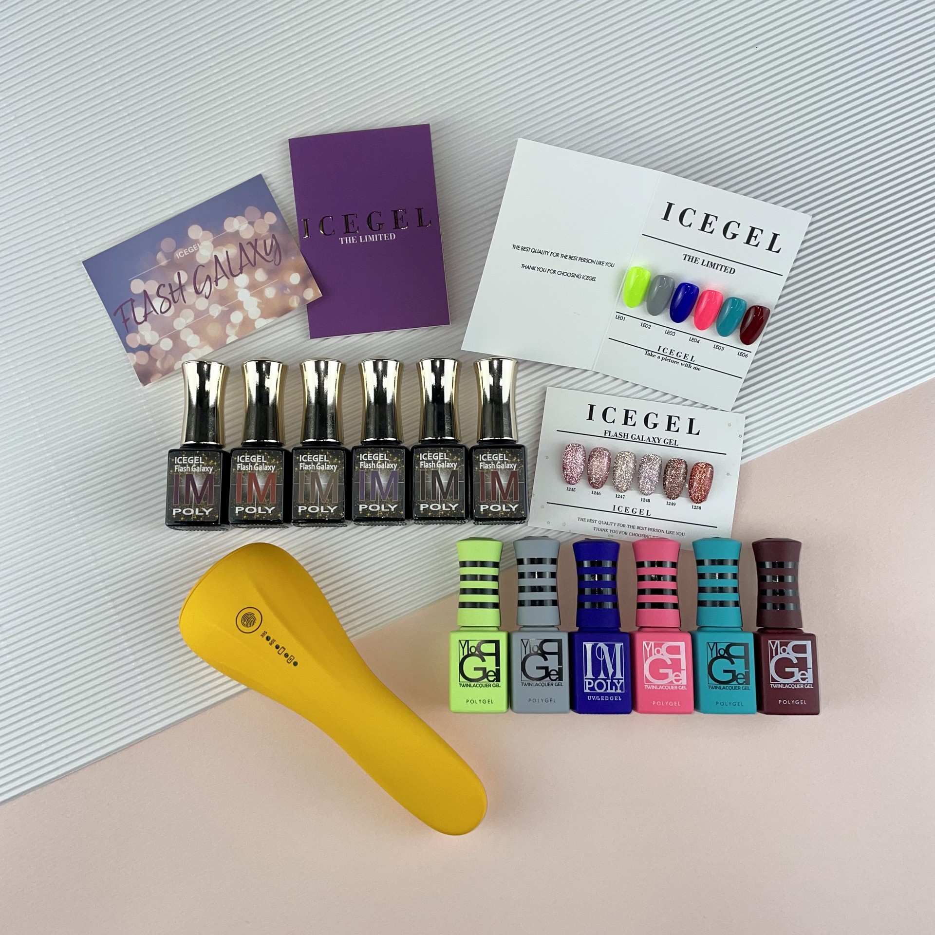 ICEGEL THE LIMITED SET [LE01~LE06] [IM1245~IM1250]+LAMP : ICEGEL