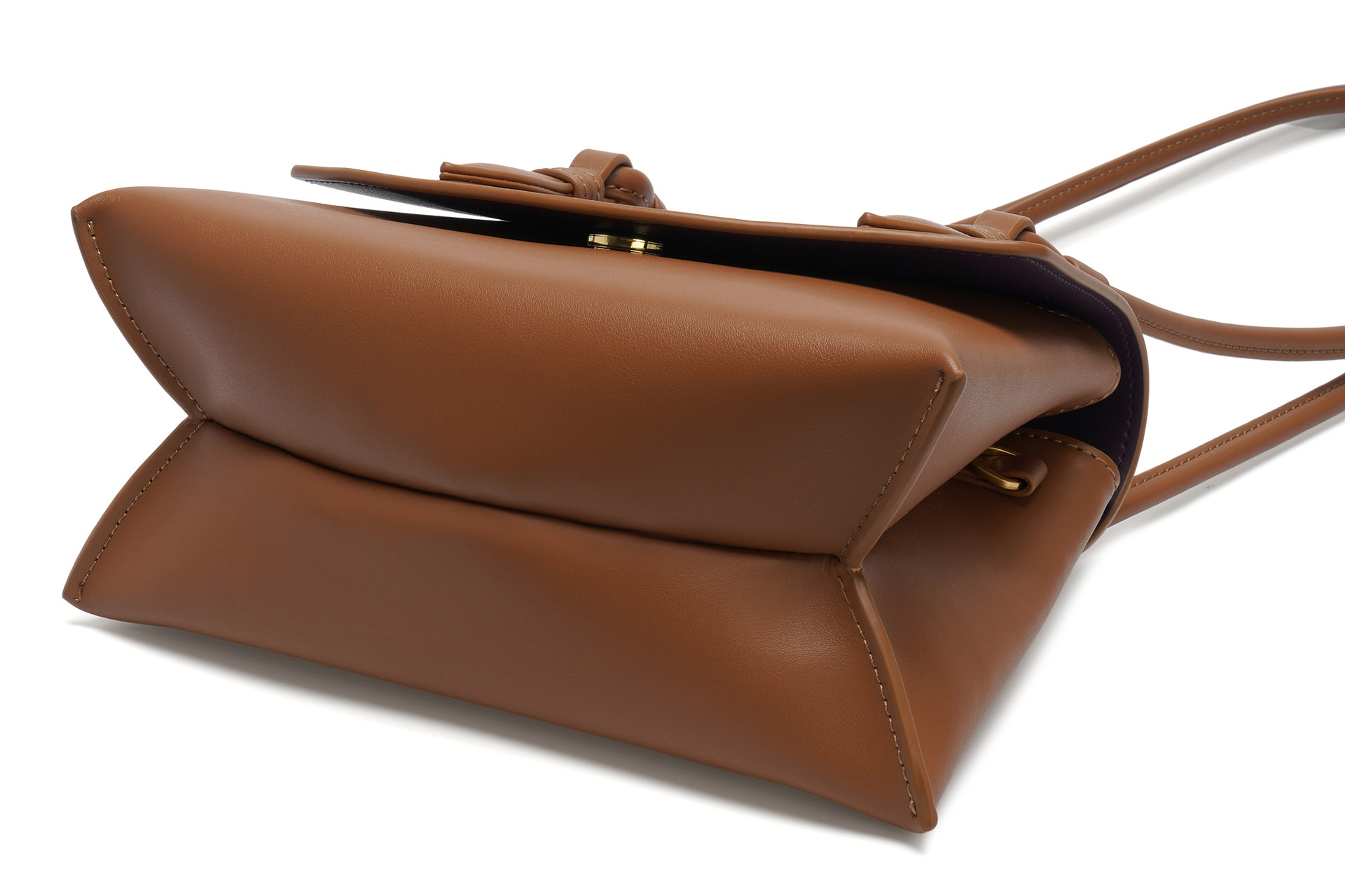 (HIEMS COR) 62 NULLA TOTE BAG CAMEL/DEEP PURPLE : wink. - Global B2B ...