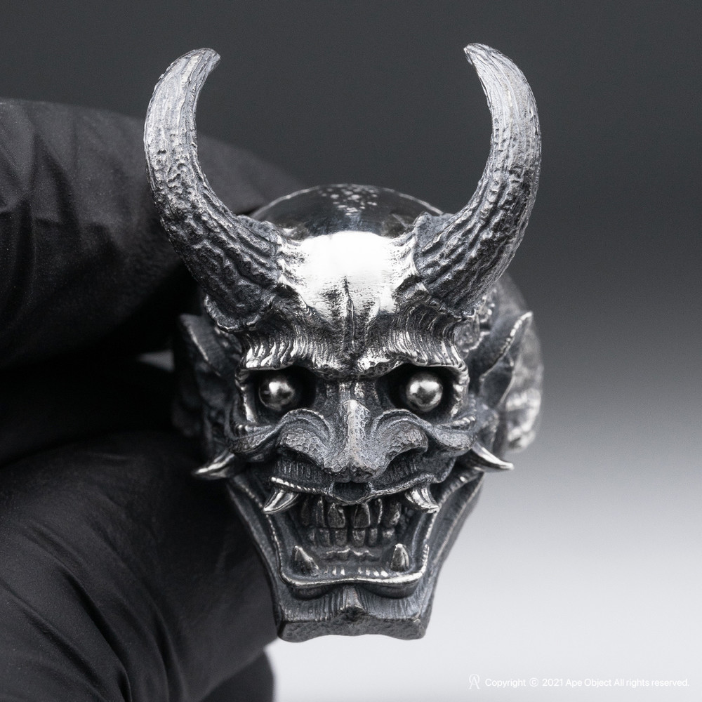 Hannya RingㆍSilver 925 : Ape Object