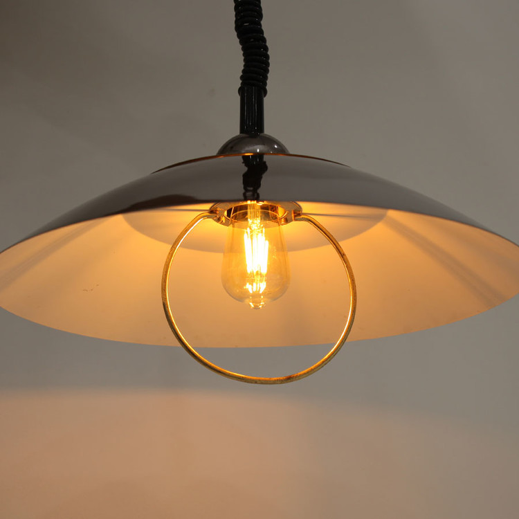 shiny metal pendant Lamp 1960~1970s : 라이트피커