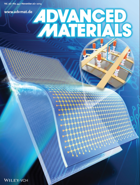 Flexible Crossbar-Structured Resistive Memory Arrays on Plastic ...