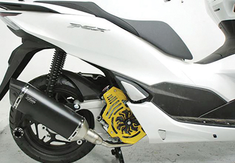 동보모터스(MSR), PCX 2021년식 라지에이터 커버 출시 : 한국이륜차신문